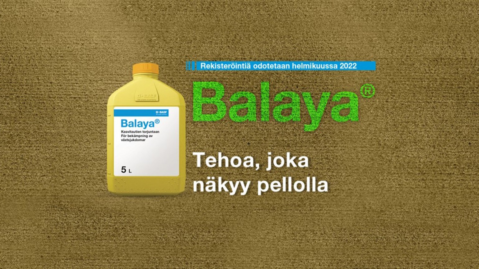 Balaya - kemiaa kaikkien viljojen kasvitautien torjuntaan